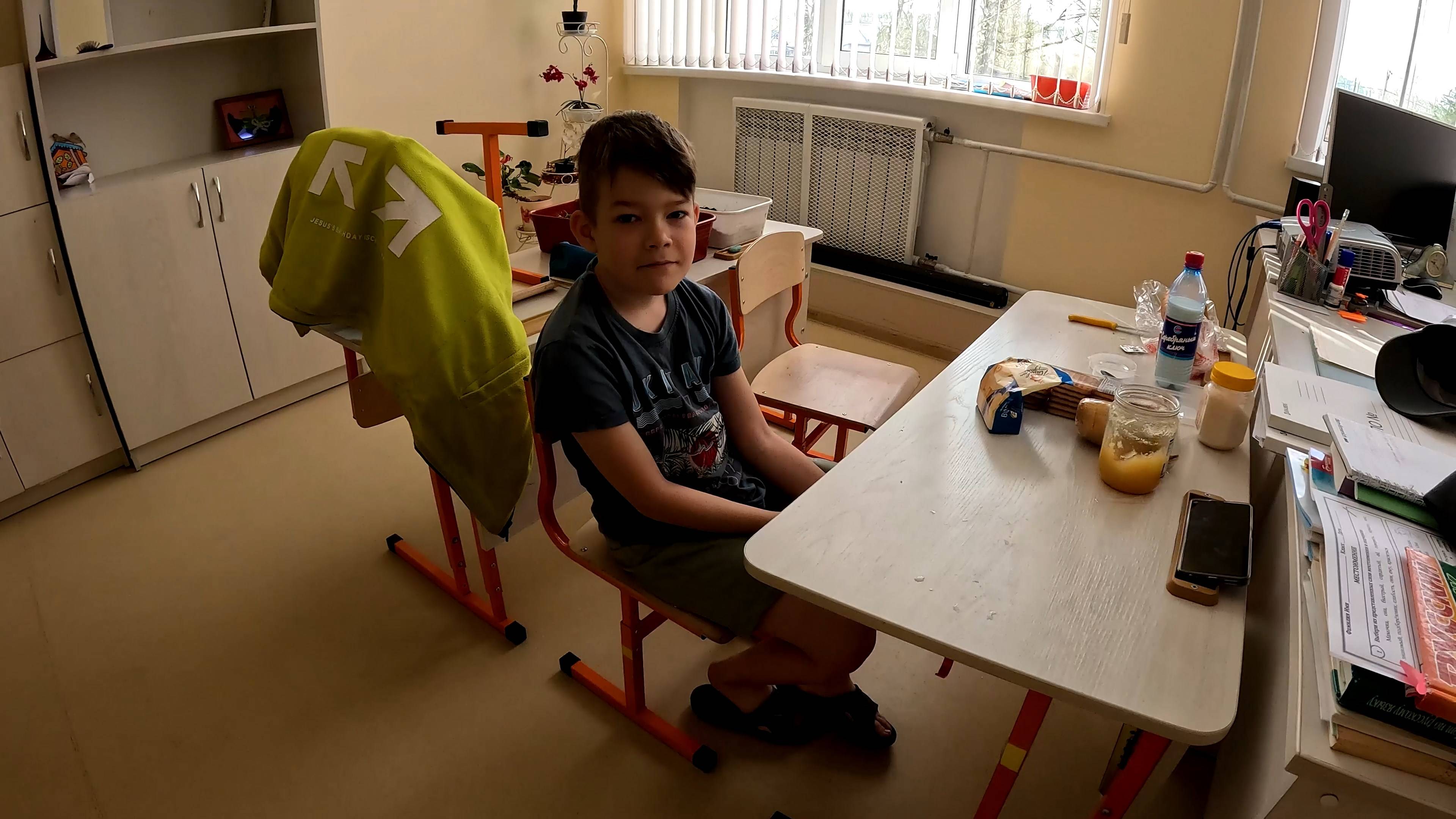 В Шалапской школе