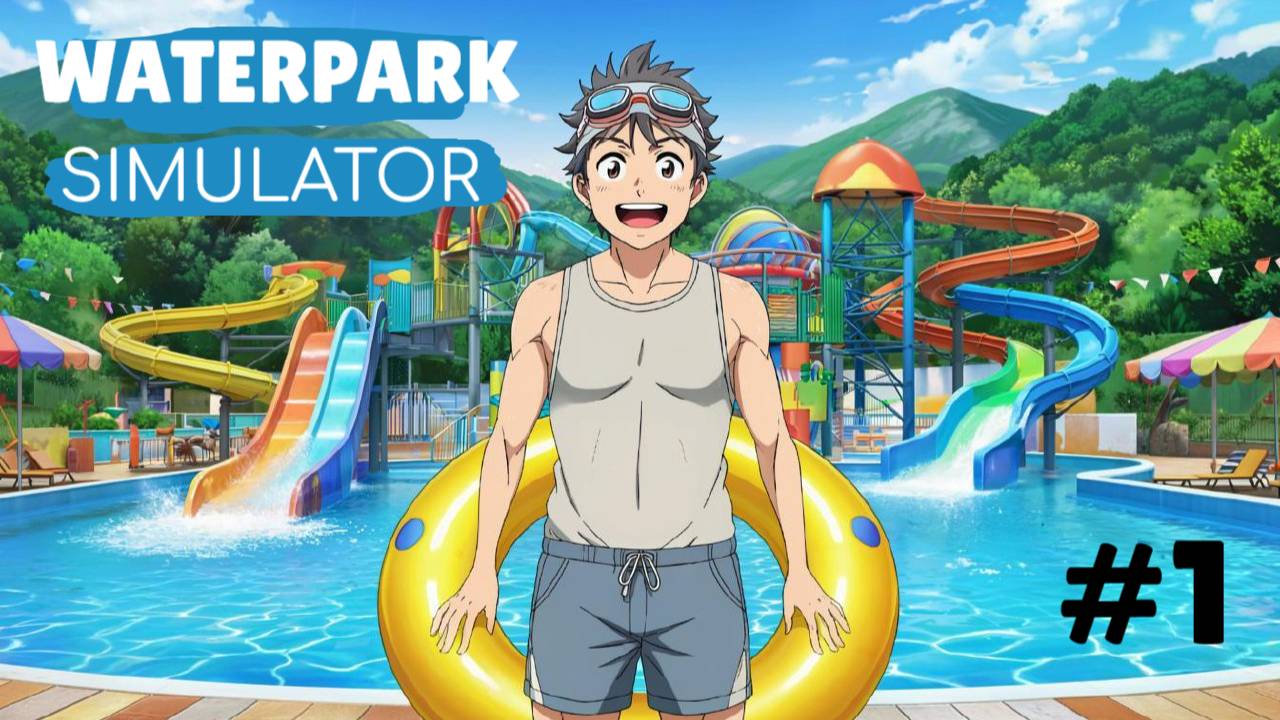 WATERPARK SIMULATOR #1 ОТКРЫВАЕМ АКВАПАРК