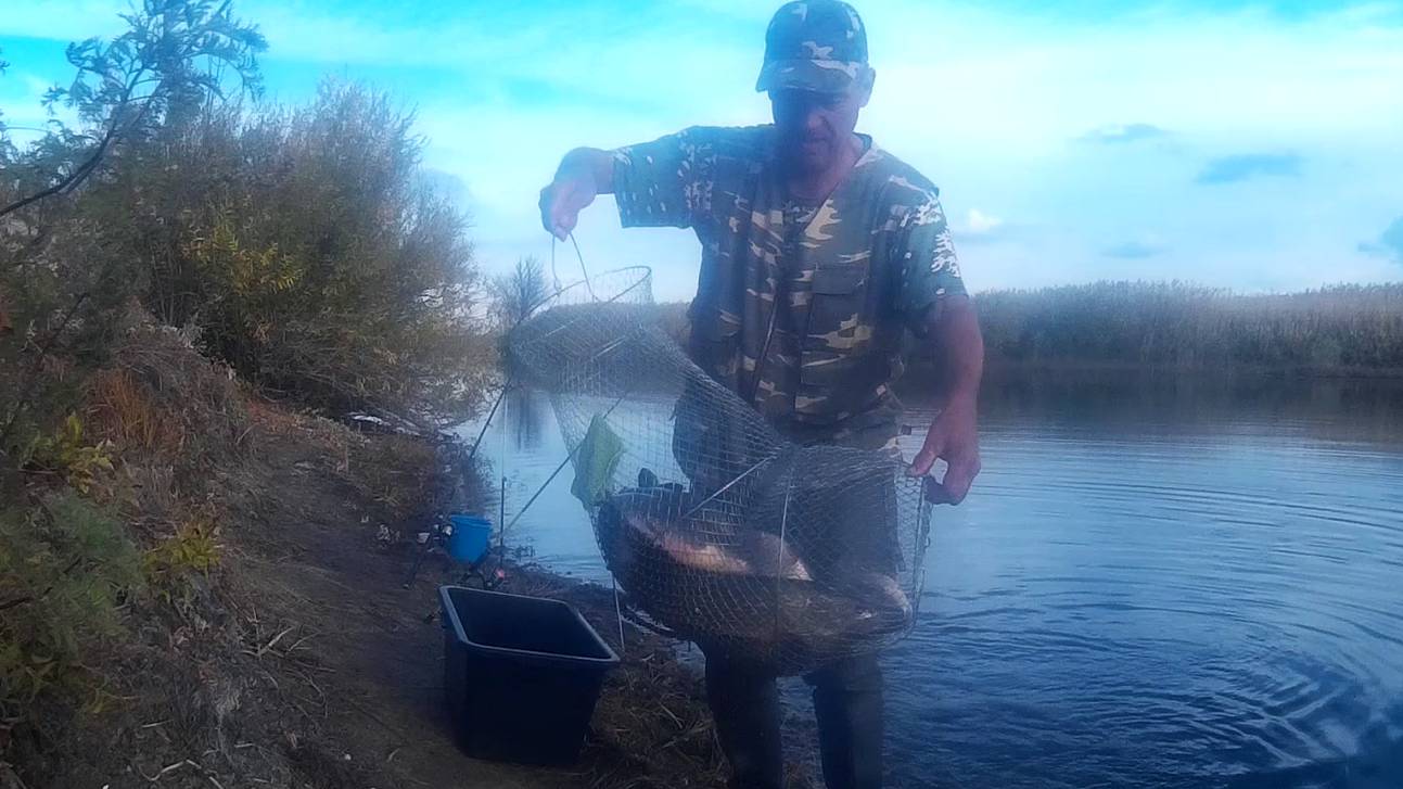 За щукой в пойму с супругой на ранней зорьке.