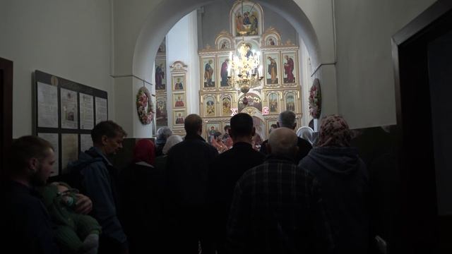 Литургия в селе Бородинка (2025 г.)