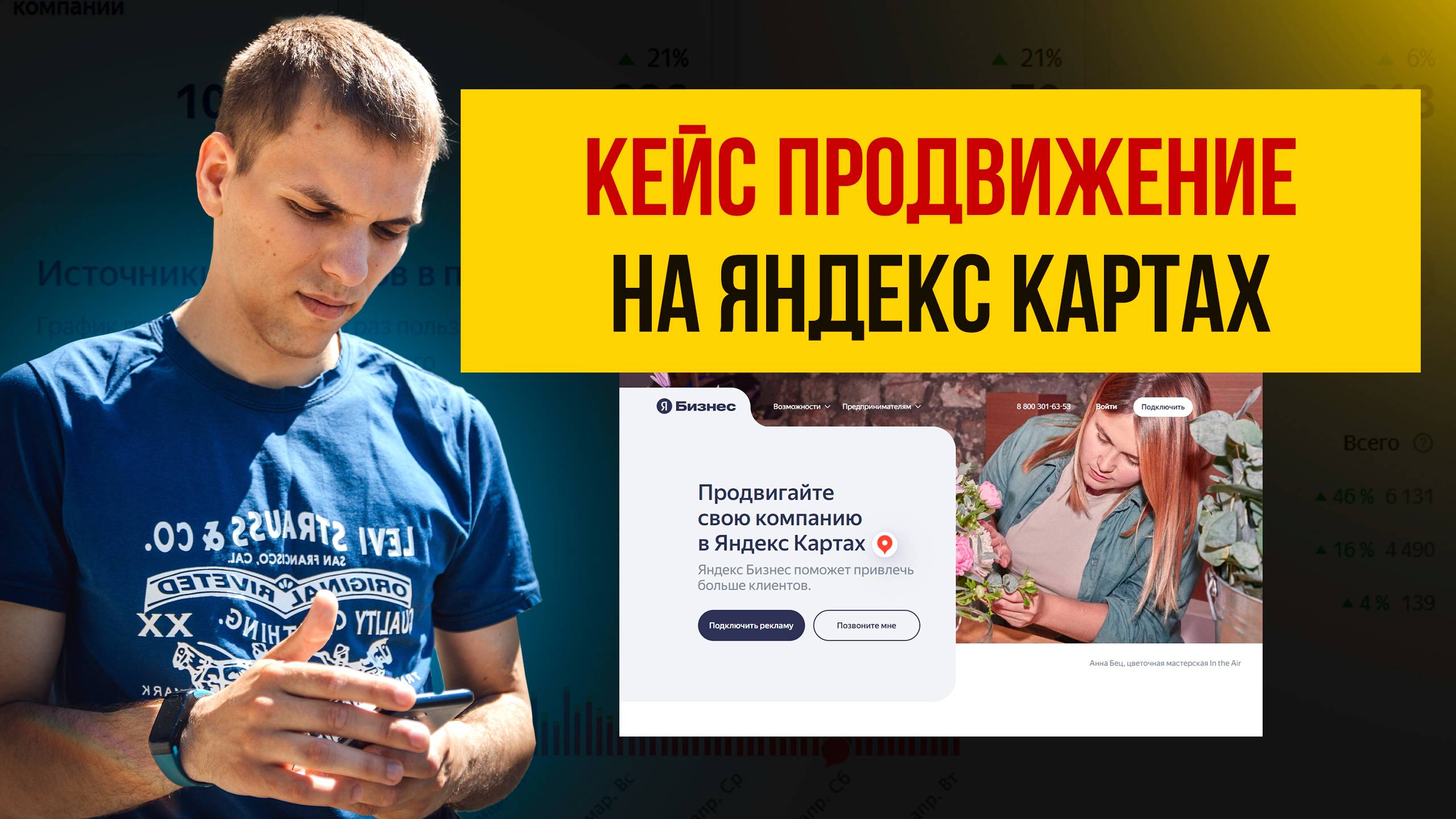 Кейс продвижение на Яндекс Картах