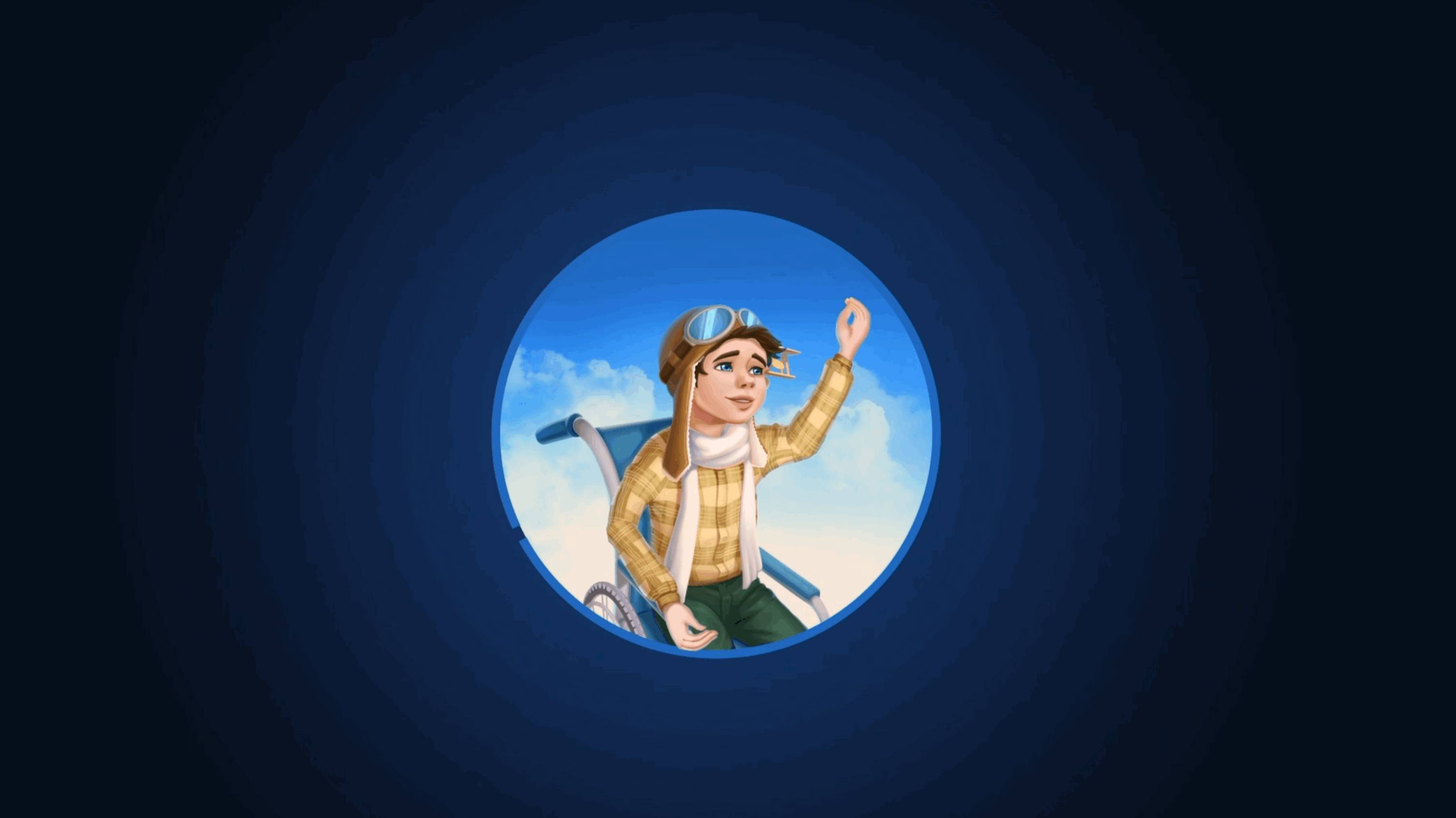 Самолет заставка