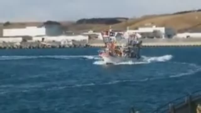 Японская шхуна на кураже! )Japanese schooner swagger!