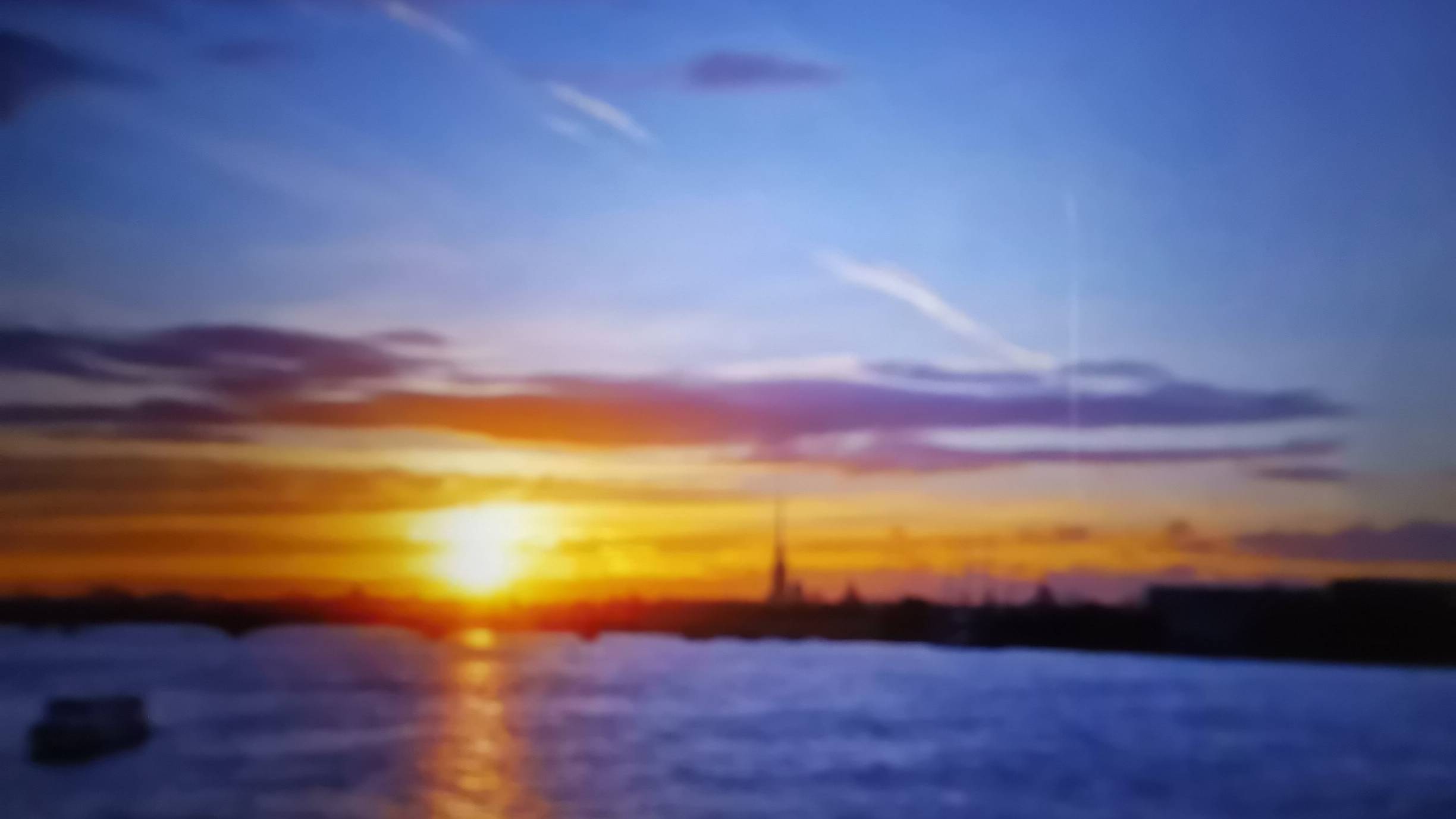 Тот сладкий миг (Глядя на луч пурпурного заката)