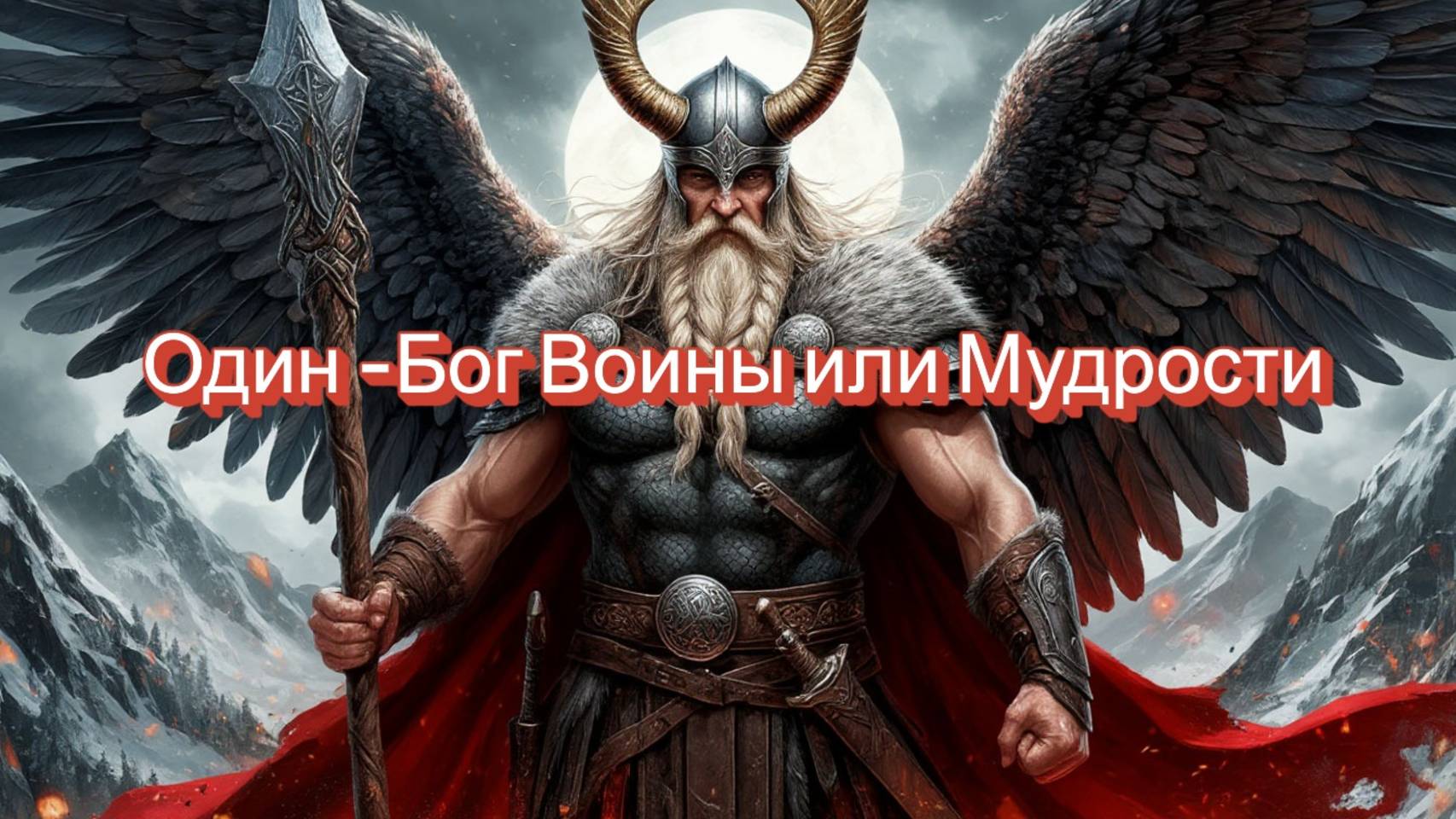 ОДИН -БОГ ВОЙНЫ ИЛИ МУДРОСТИ? ШОКИРУЮЩАЯ ПРАВДА.