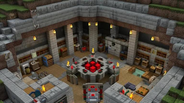 MINECRAFT.Мы родолжаем строить свой мир,для режима выживания