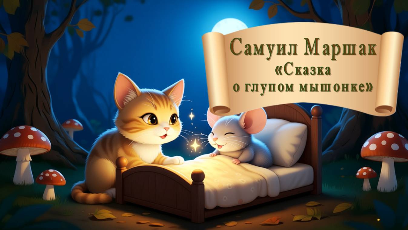 Самуил Маршак "Сказка о глупом мышонке"