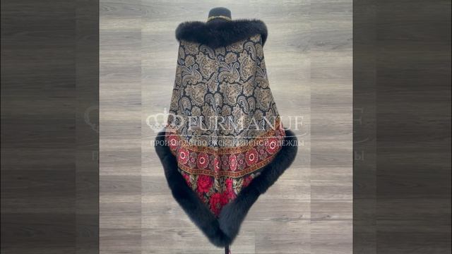 Павловопосадский платок коллекционный «Вернисаж» 1976-9