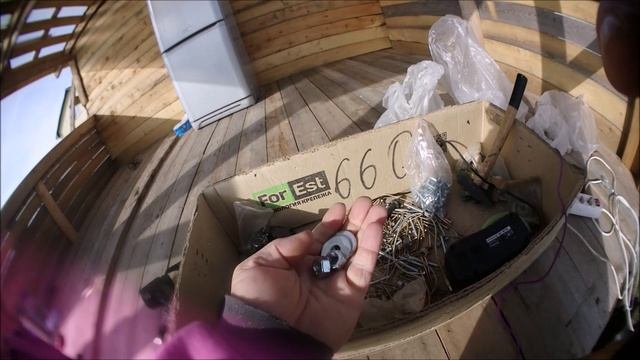 Воробьи нападают. Огород готовим к зиме. Сделал крыльцо, почти. #урожай2025