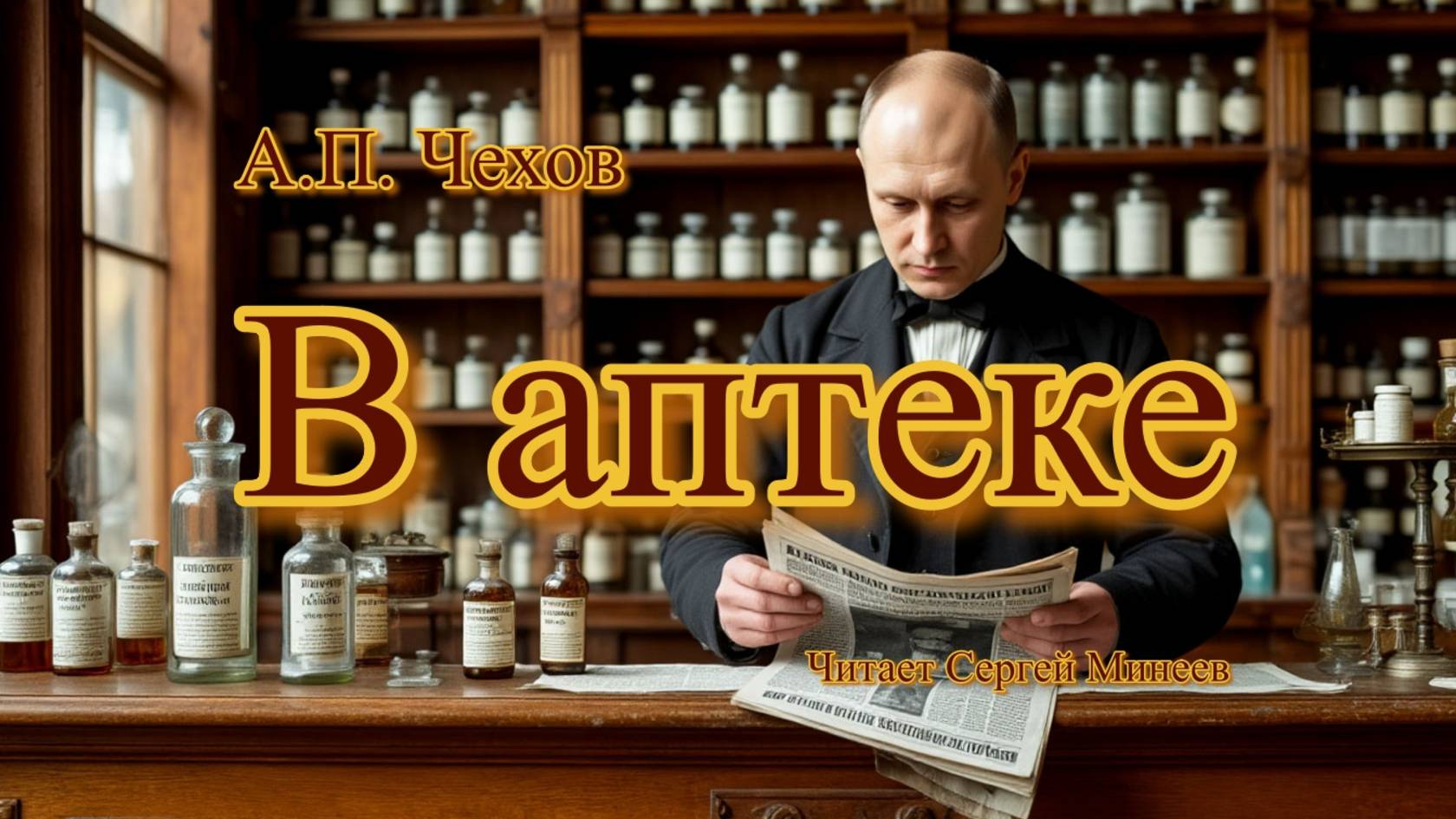 Аудиокниги. А.П. Чехов. В аптеке | Аудитум. Сергей Минеев
