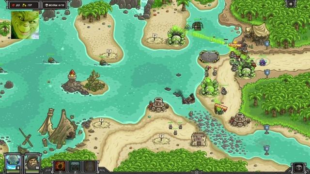 Kingdom Rush Frontiers [Ветеран] → Штормовой Атолл