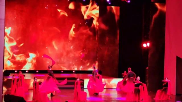 Хореографический номер «Дыхание огня»