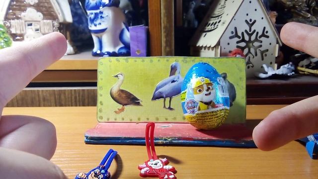 Шоколадные яйца ЩЕНЯЧИЙ ПАТРУЛЬ ВОДНЫЕ СПАСАТЕЛИ от спин мастер. Распаковка и обзор.