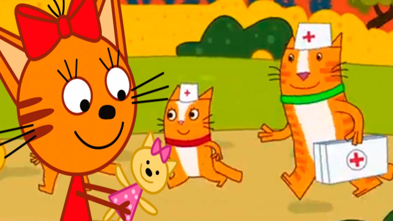 ТРИ КОТА - Мультик для детей Игра новые ТРИ КОТА