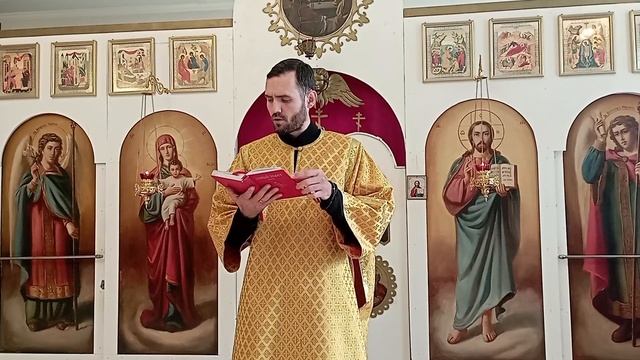 Попразднство Воздвижения Креста. Вмч. Евста́фия и иже с ним