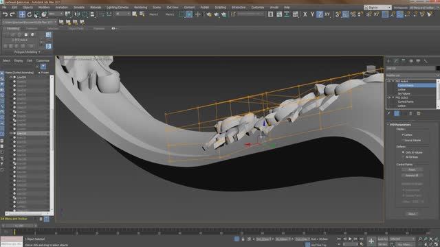 4. Основные модификаторы в 3ds Max 2020 на практических примерах при создании декора резьбы.