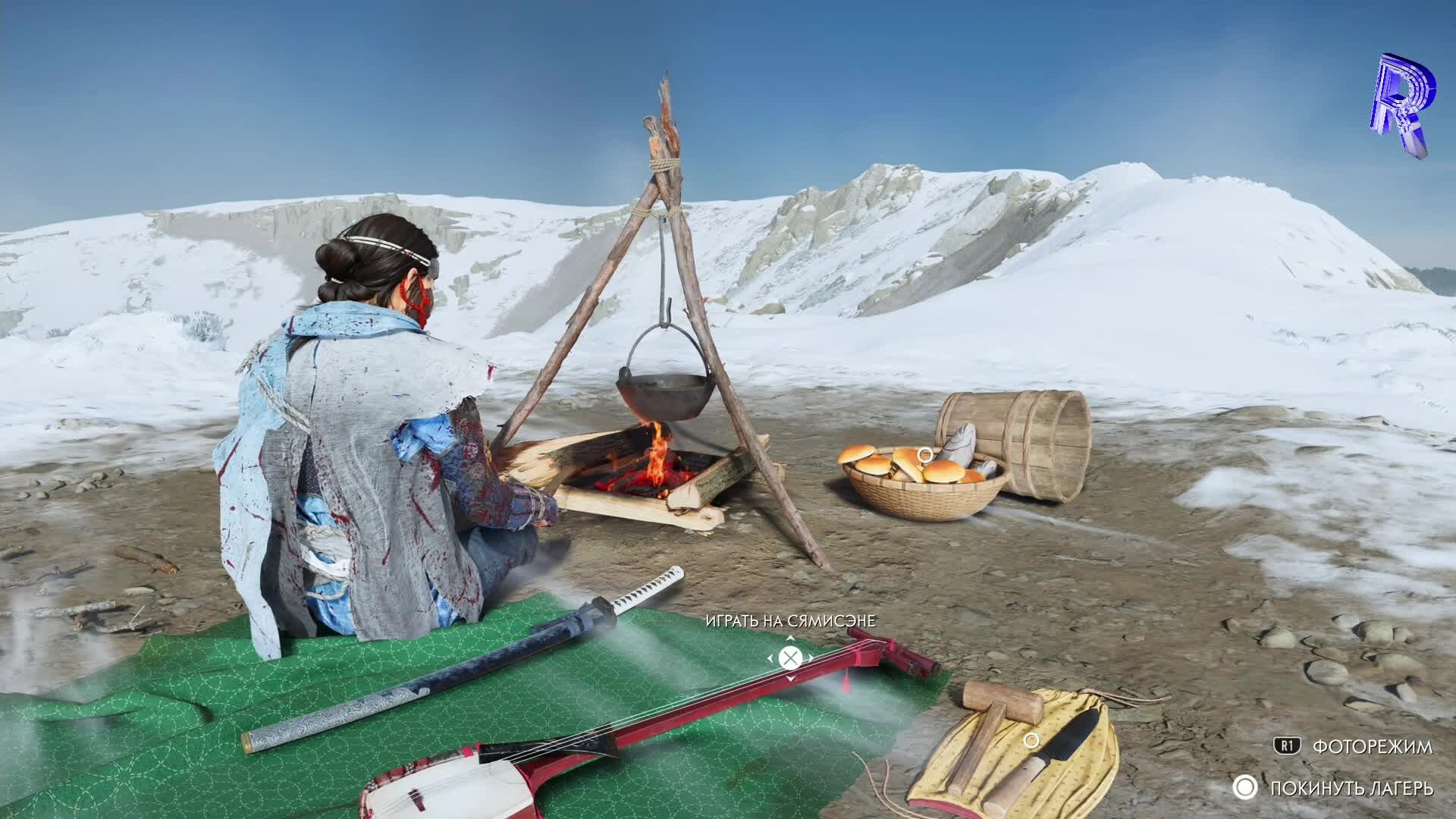 🔥🎮 ВСЯ МУЗЫКА АЦУ НА СЯМИСЭНЕ НА ВЕРШИНЕ ГОРЫ ЁТЭЙ 🕹️ Ghost of Yotei