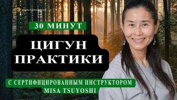 Ци02-87 SFQ Цигун ежедневно с инструктором Misa Tsuyoshi. Цигун Весеннего Леса (Чуньи Лин)