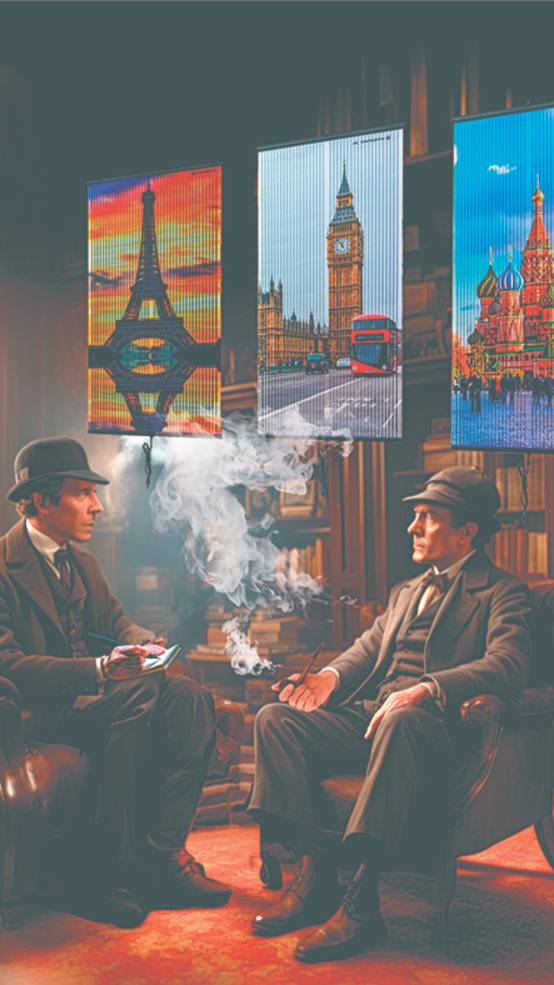 Как Шерлок Холмс и доктор Ватсон обогревались "Бархатным сезоном"