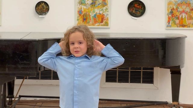 Петров Денис 5 лет, художественное слово! #харизмарулит