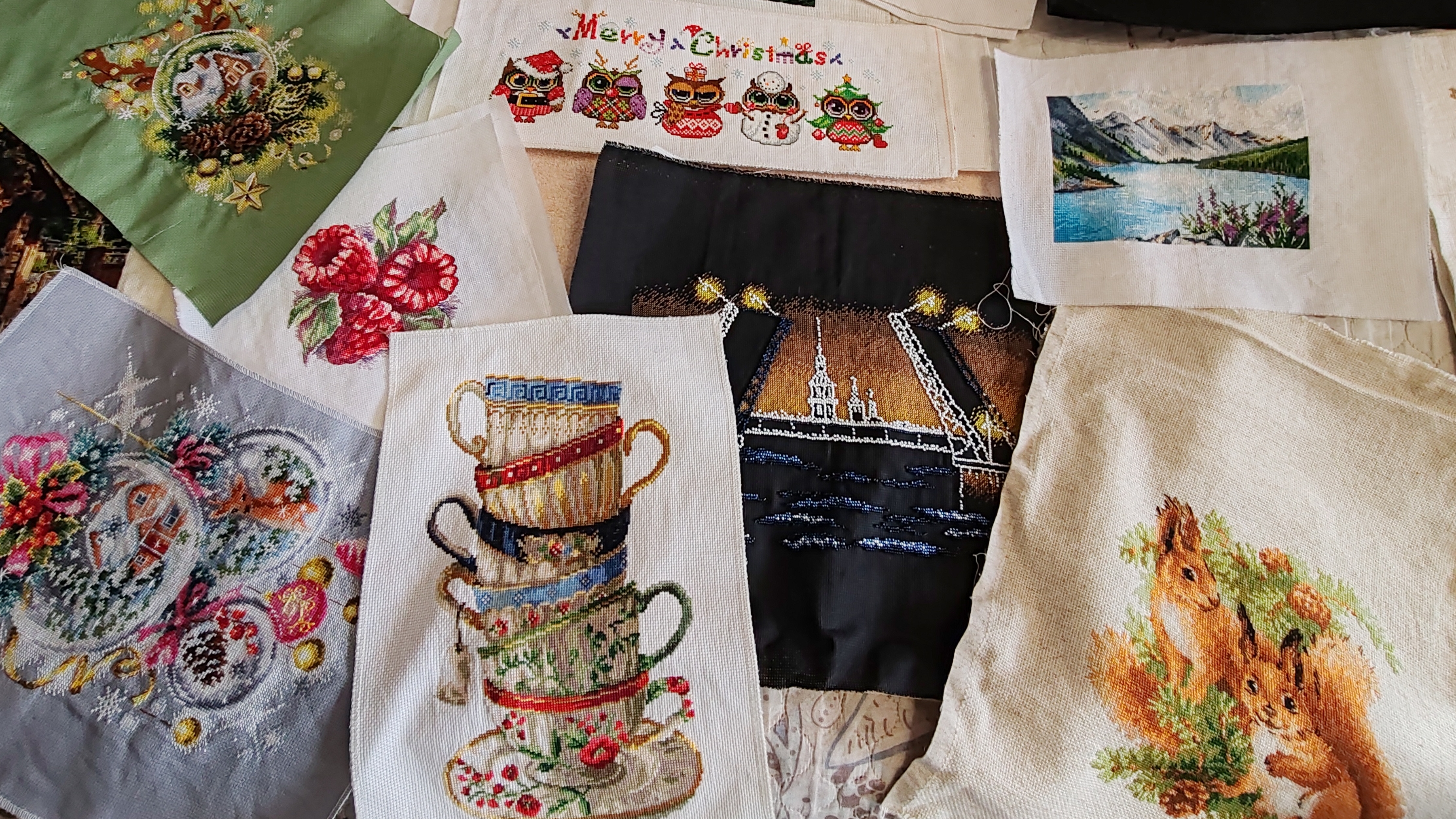 Вышивальная неделя. Продвижения.