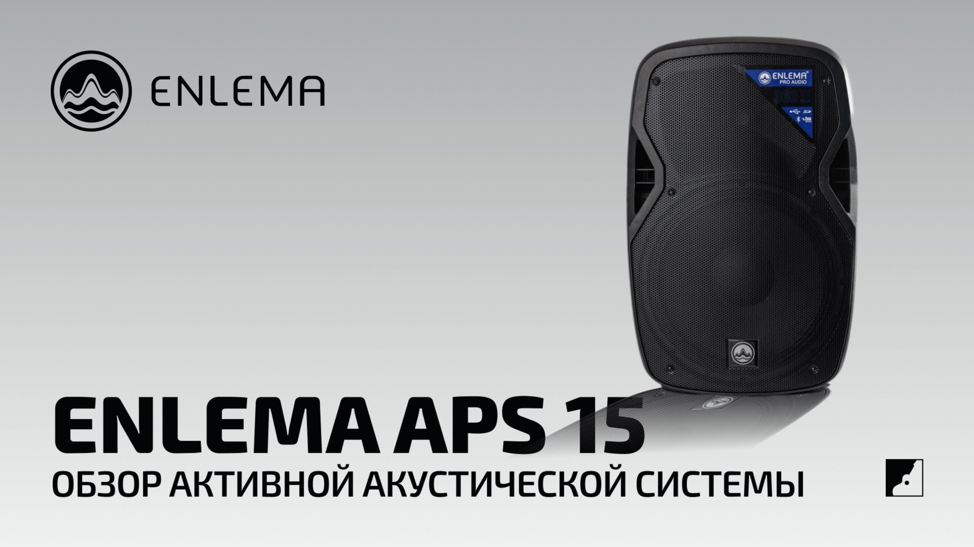 Обзор Активной акустической системы Enlema APS 15