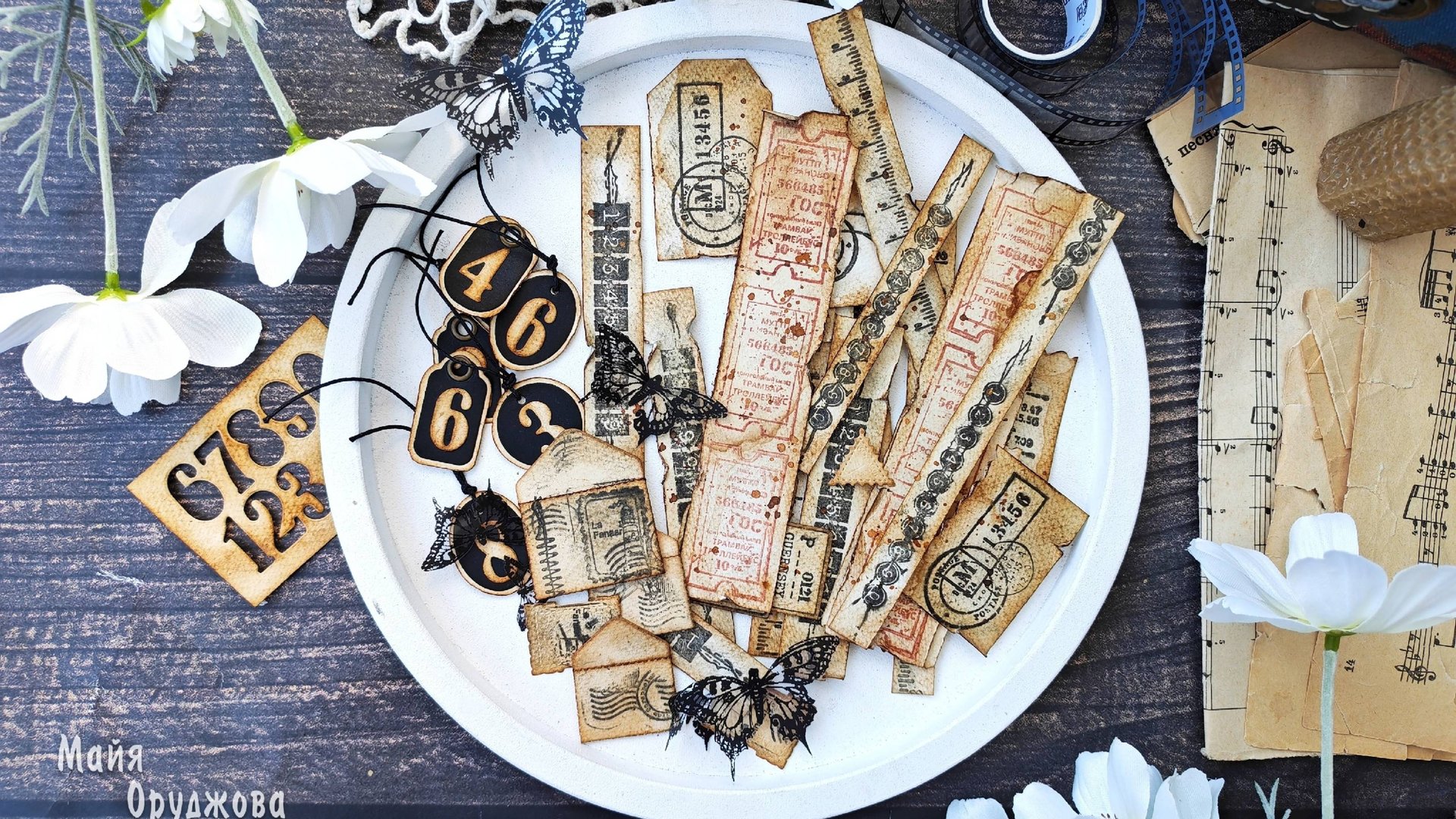 Мастер класс в рамках СП "Жизнь в кадре"  - декоративные элемен