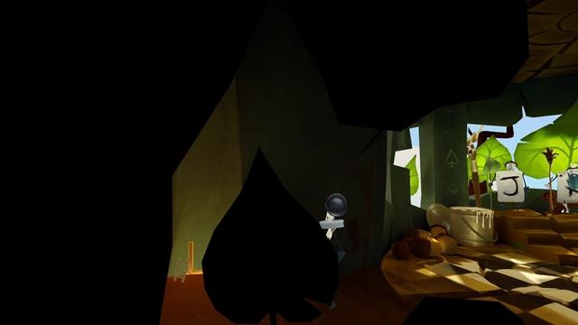 Down the Rabbit Hole Flattened