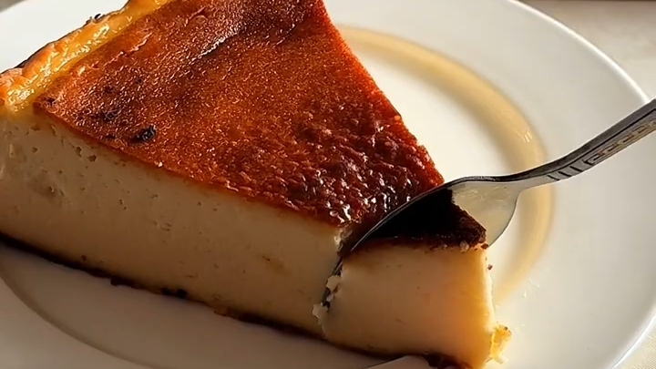 Жжёный Чизкейк «Сан-Себастьян»...🥧☕😋 Рецепт ⤵️