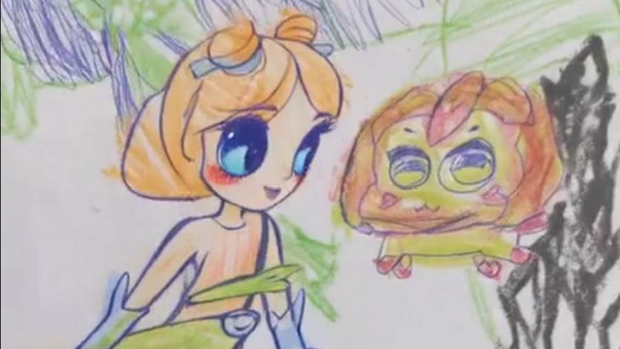 Шушу и Зойка ) оживляем картину)