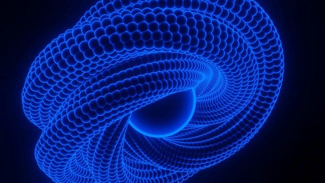 🌀 Завораживающий 3D футаж с динамичной абстрактной спиралью