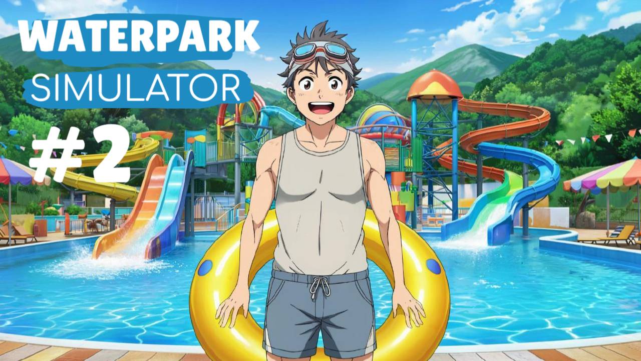 WATERPARK SIMULATOR #2 ПЕРВЫЕ ЗВЁЗДЫ