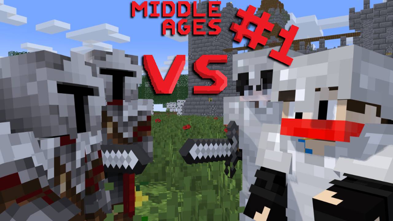 средневековье №1 отбили замок от варваров | Попал в средневековье 😱|свой сериал