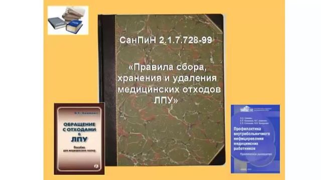 Медицинские отходы, классы А, Б, В, Г, Д