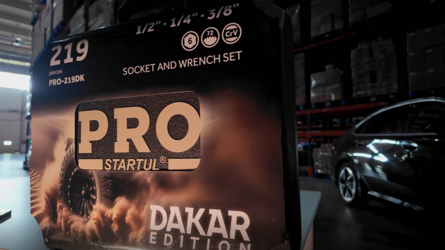 Набор головок и ключей 219пр. 1/4",3/8",1/2" PRO STARTUL DAKAR (PRO-219DK)