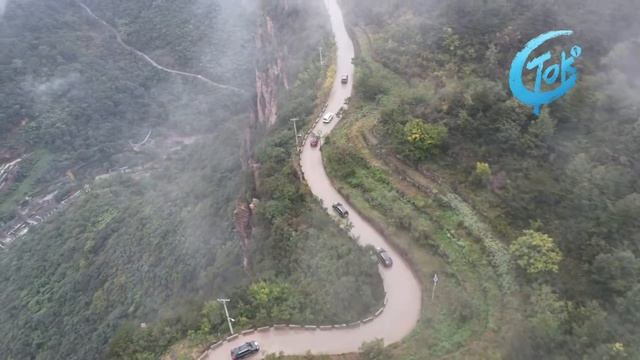 Захватывающий пейзаж гор Тайхан в Китае!