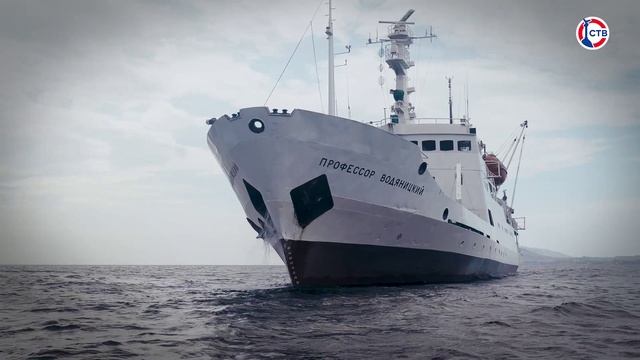 О работе ученых на научно-исследовательском судне «Профессор Водяницкий» (8 октября 2025)