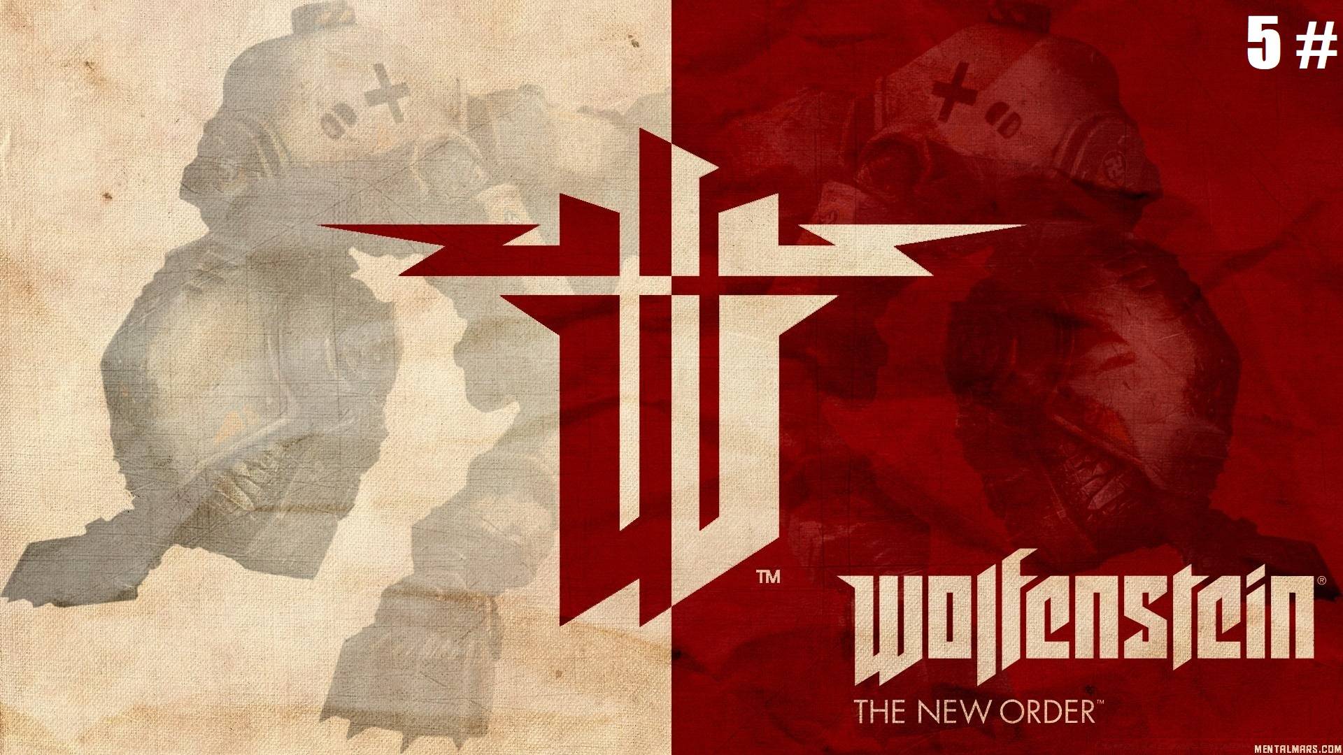 Прохождение Wolfenstein The New Order 5 # (Вперед за подлодкой и на Луну)