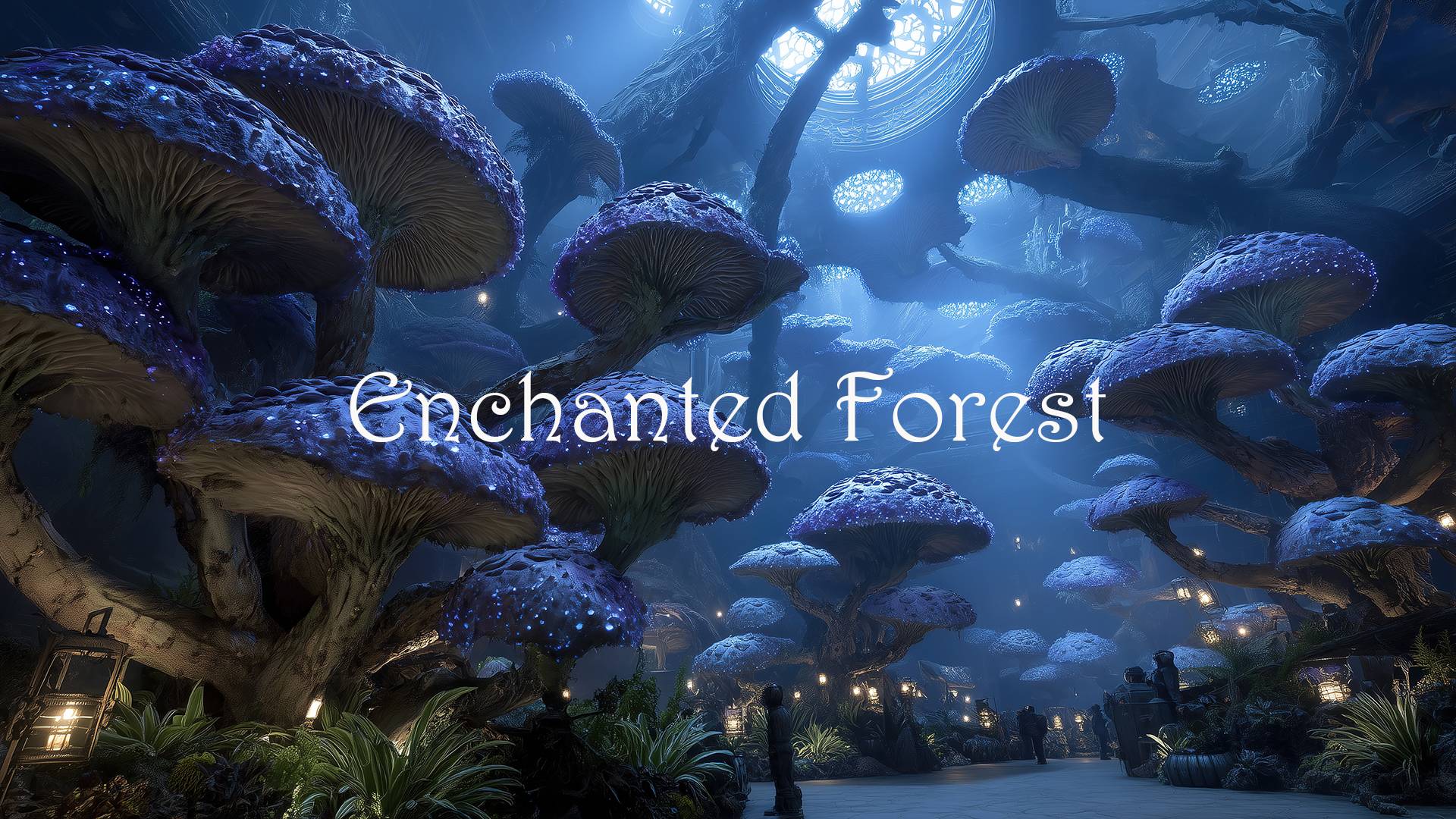 Спокойная фэнтези музыка с кельтскими мотивами - Лесная музыка для отдыха и чтения - Арфа и флейта