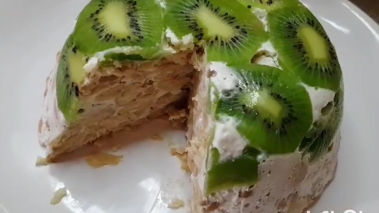 ТОРТИК ИЗ ПЕЧЕНЬЯ👍ЛЁГКИЙ РЕЦЕПТ!