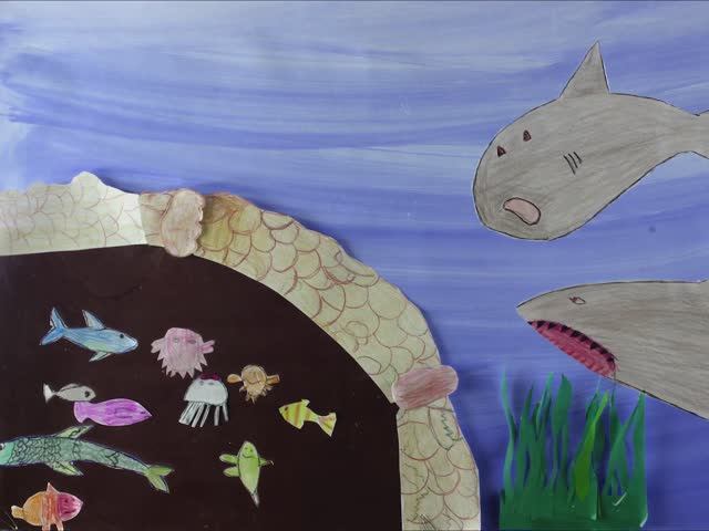 Храбрая рыбка