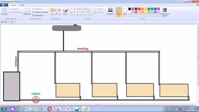Как удалить воздух в старой системе отопления.