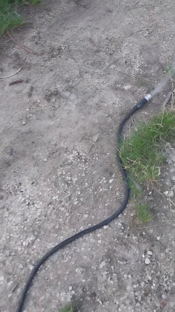 Что будет если отпустить шланг под давлением!