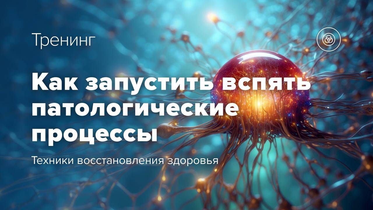 Анонс тренинга "Как запустить вспять патологические процессы"