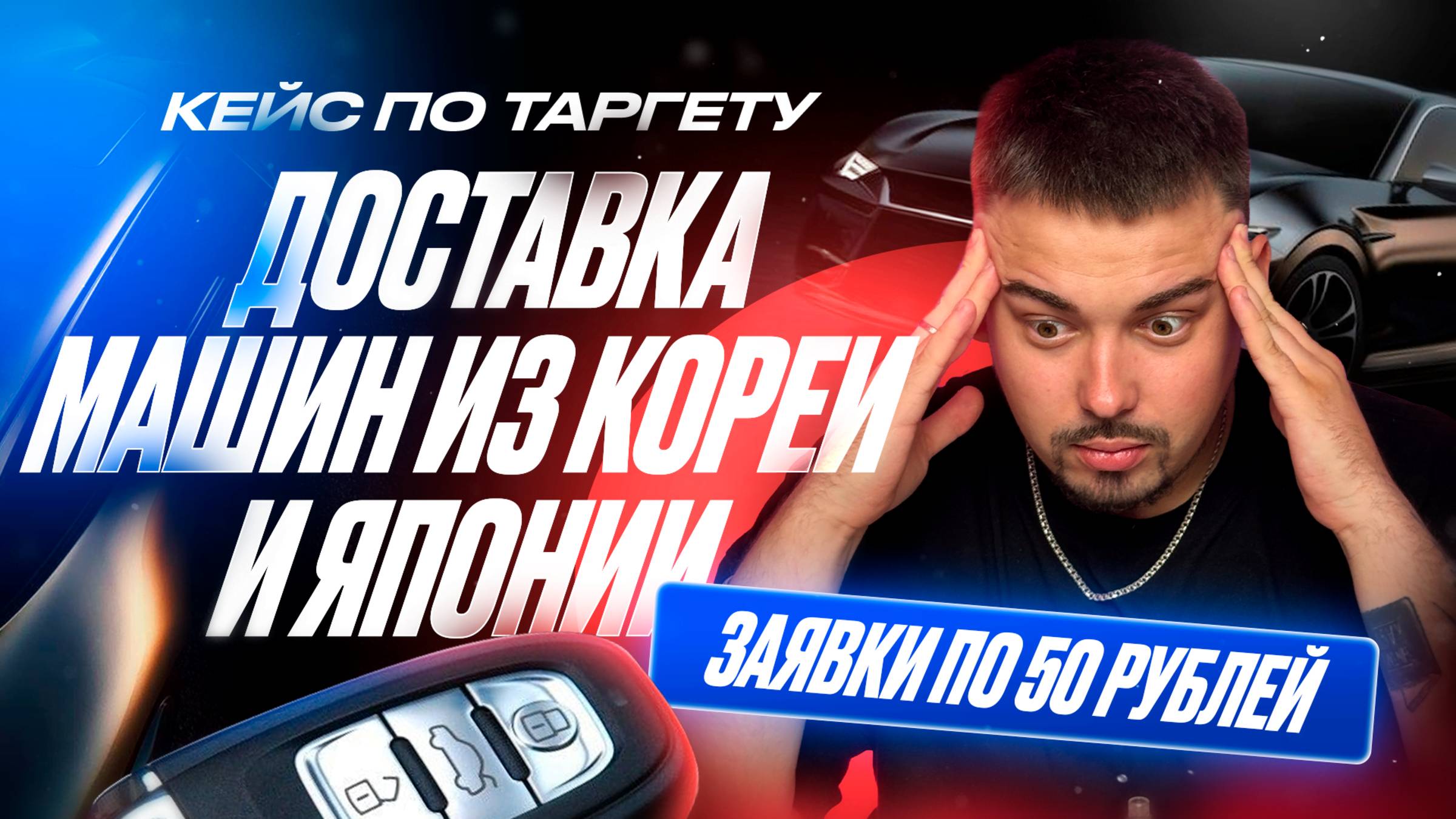 Таргет ВК - автоимпорт / Таргетированная реклама ВКонтакте - доставка авто из Кореи и Японии