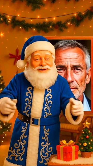 Видео поздравление от деда мороза с новым годом от внучки деду