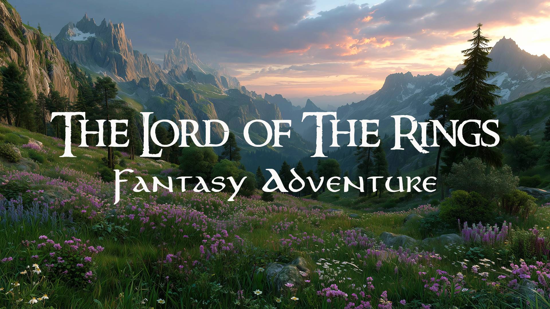 Музыка в стиле Властелина Колец — Фэнтези музыка приключения и эпическая атмосфера Средиземья - LOTR