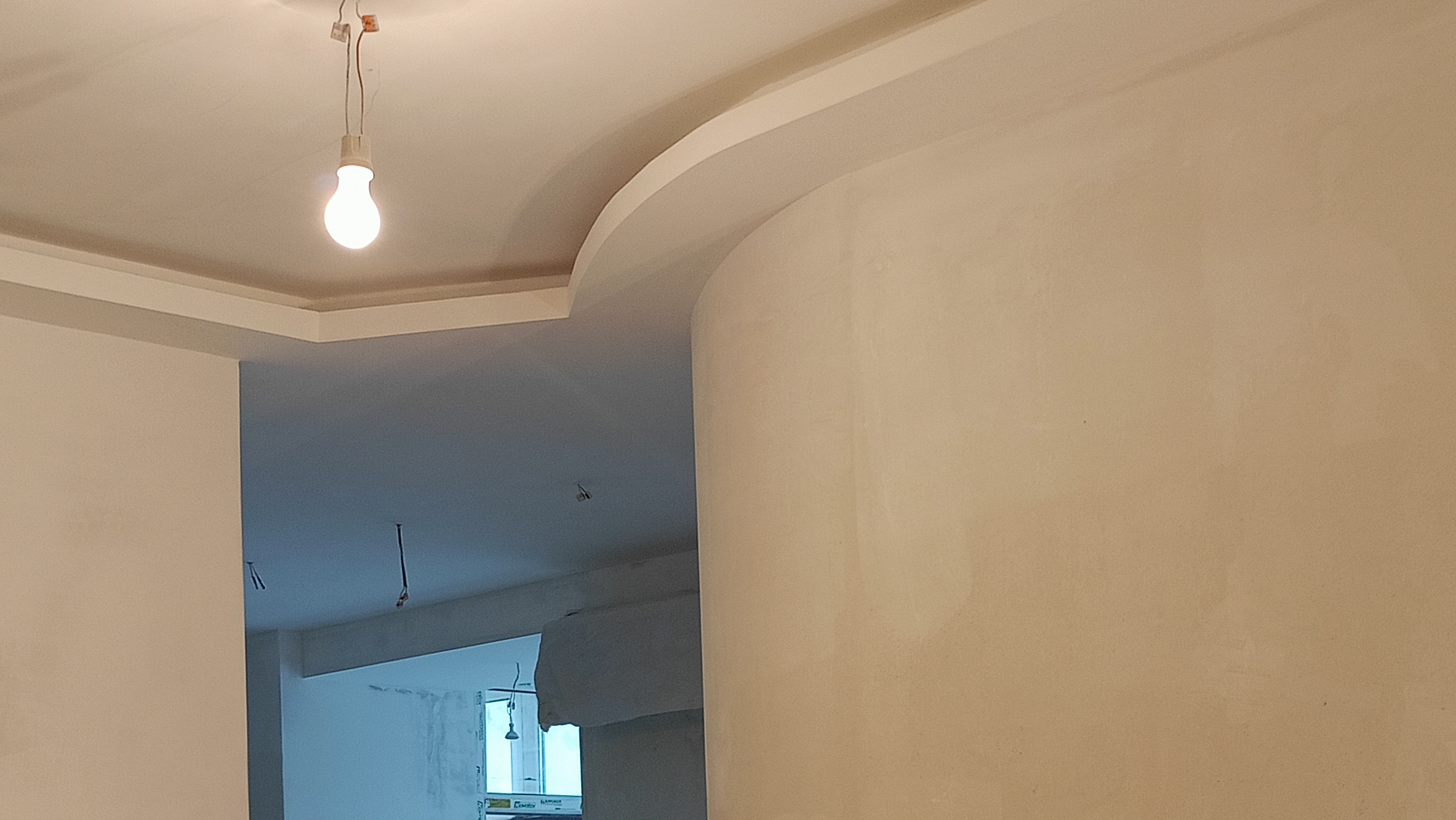 Шпаклёвка под покраску стеклохол завершающая стадия ремонт под ключ