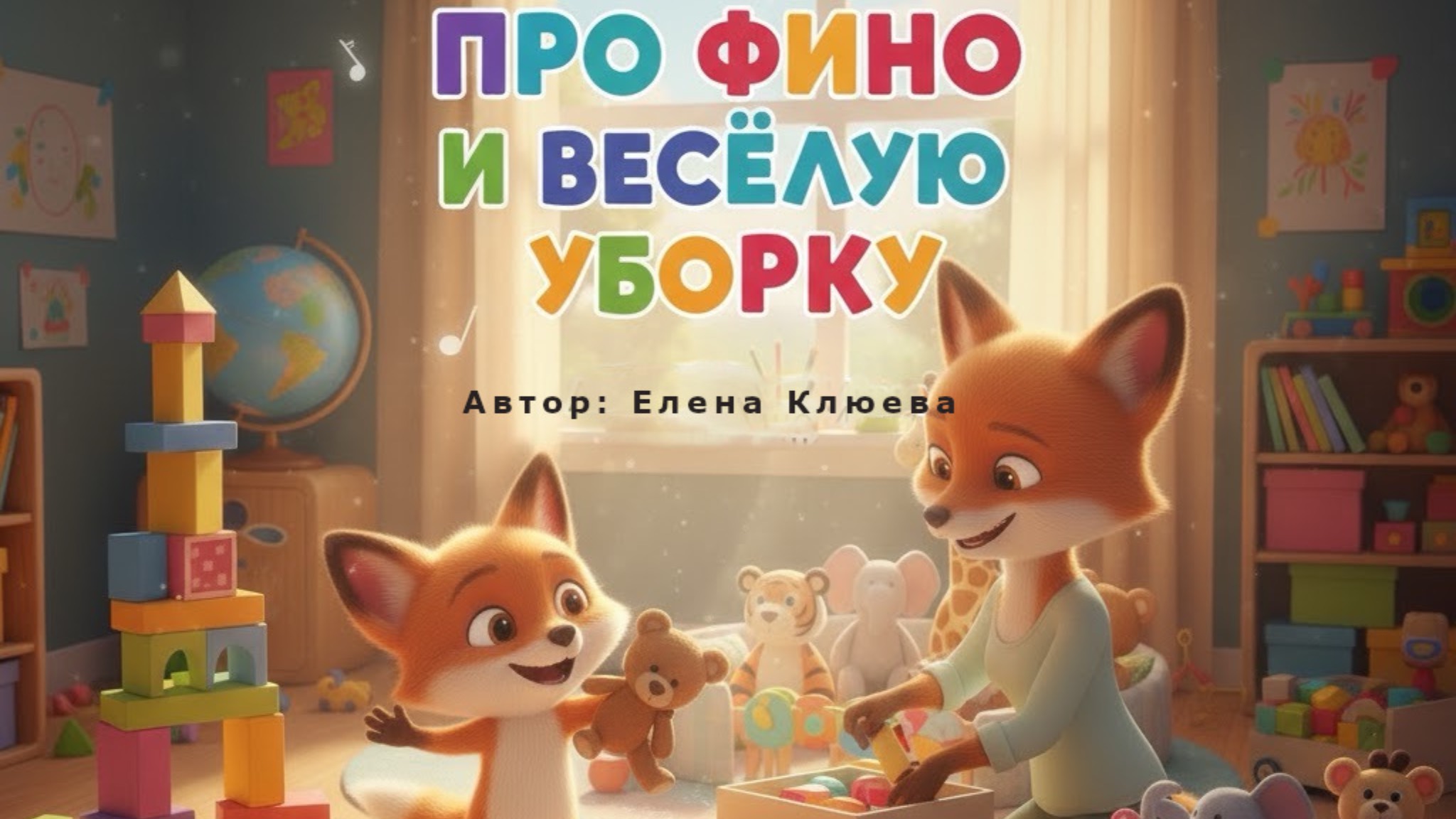 Лисёнок Фино. Сказка 6: Фино не хотел убирать игрушки