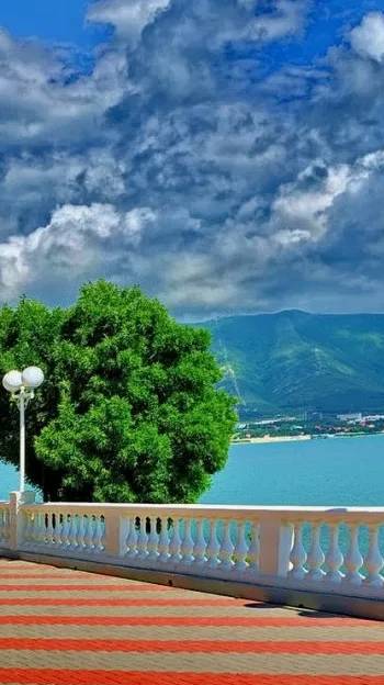 Квартира с прямым видом на море в Геленджике